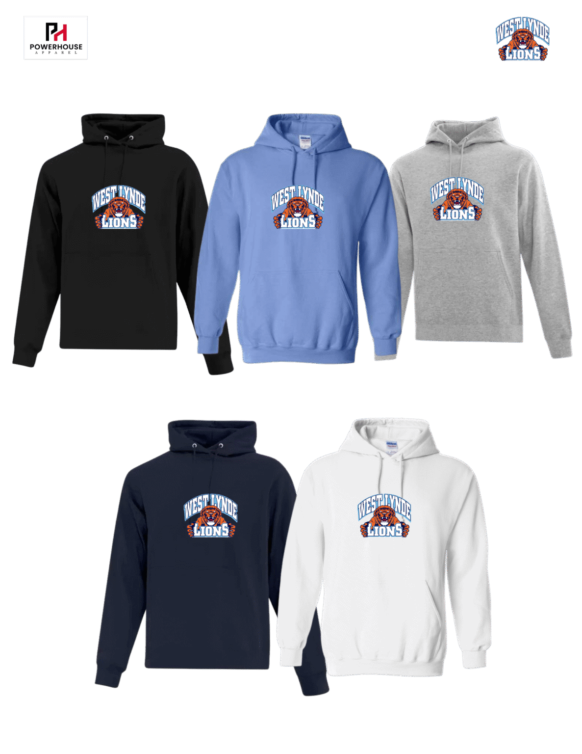 West Lynde Youth Generic Brand Hoodie – Powerhouse Apparel
