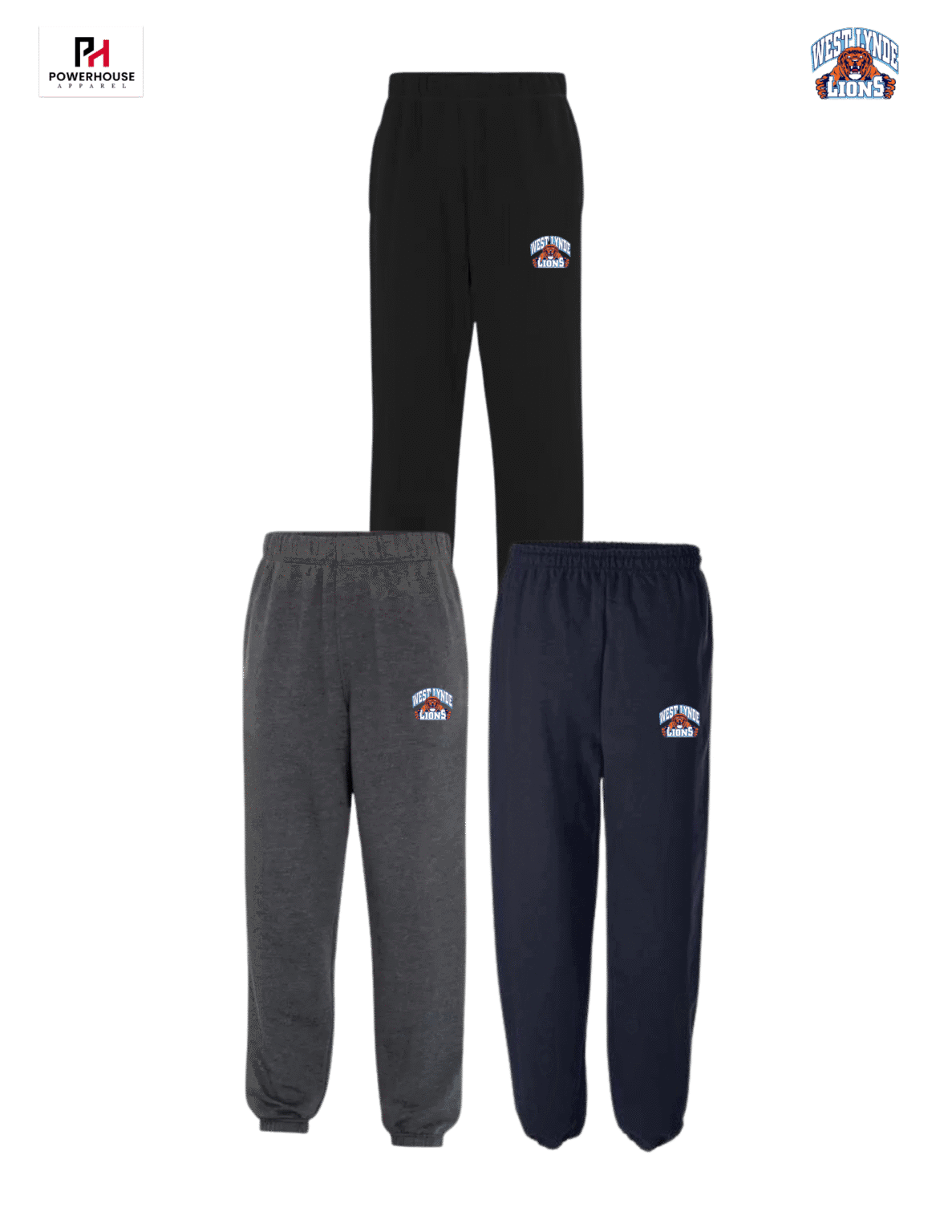 West Lynde Youth Generic Brand Sweatpants – Powerhouse Apparel